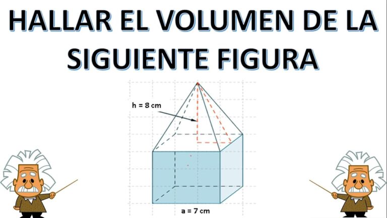 Cómo calcular el volumen de esta figura: guía paso a paso para ...