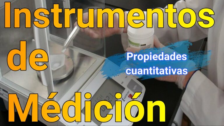 Instrumentos de Medición de Cantidad de Sustancia: Guía completa para utilizarlos correctamente ...