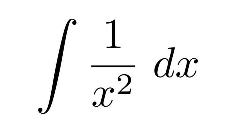 Descubre cómo resolver la integral de 1/x^2 con estos sencillos pasos ...