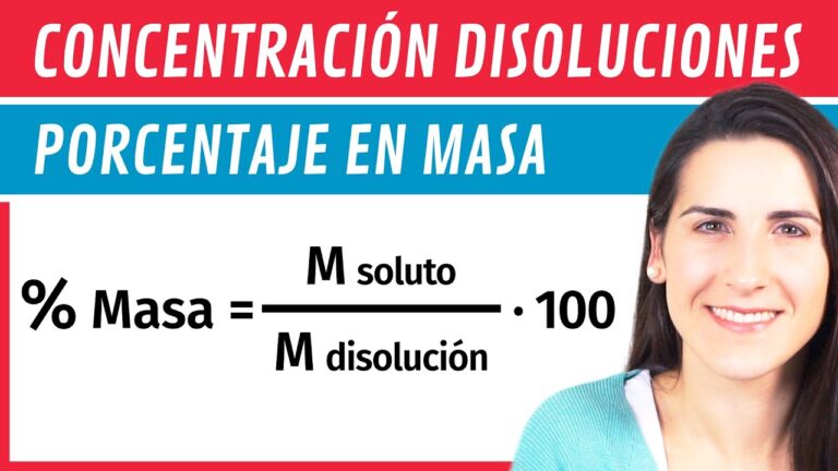 Unidades de concentración de las disoluciones: Todo lo que necesitas saber para dominar este ...