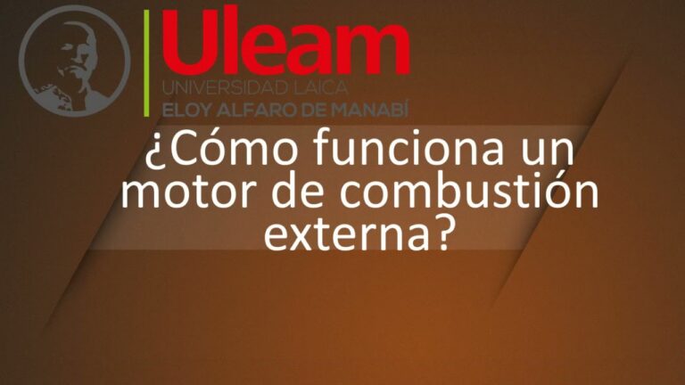 Descubre cómo funciona una máquina de combustión externa y su ...