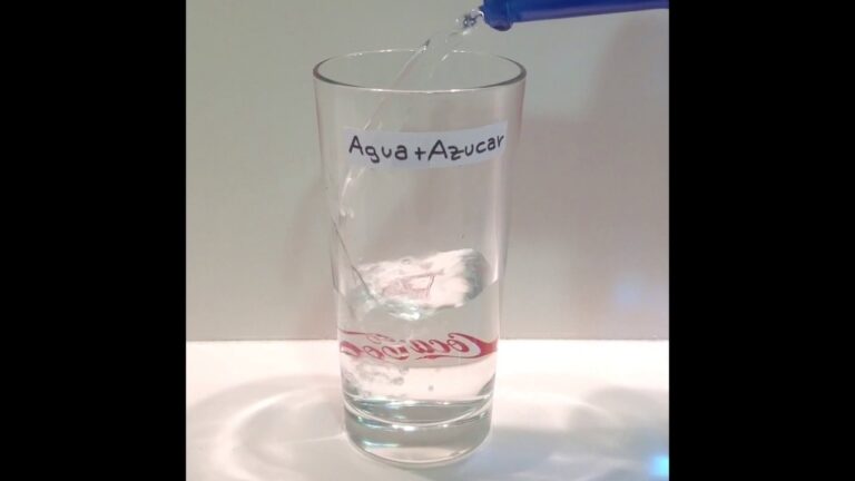 Disolver azúcar en agua: ¿cambio físico o químico? Descubre la ...