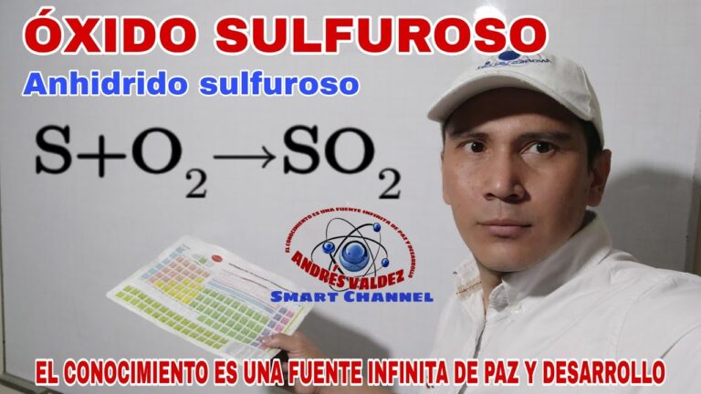 La fórmula química del dióxido de azufre: todo lo que necesitas saber ...
